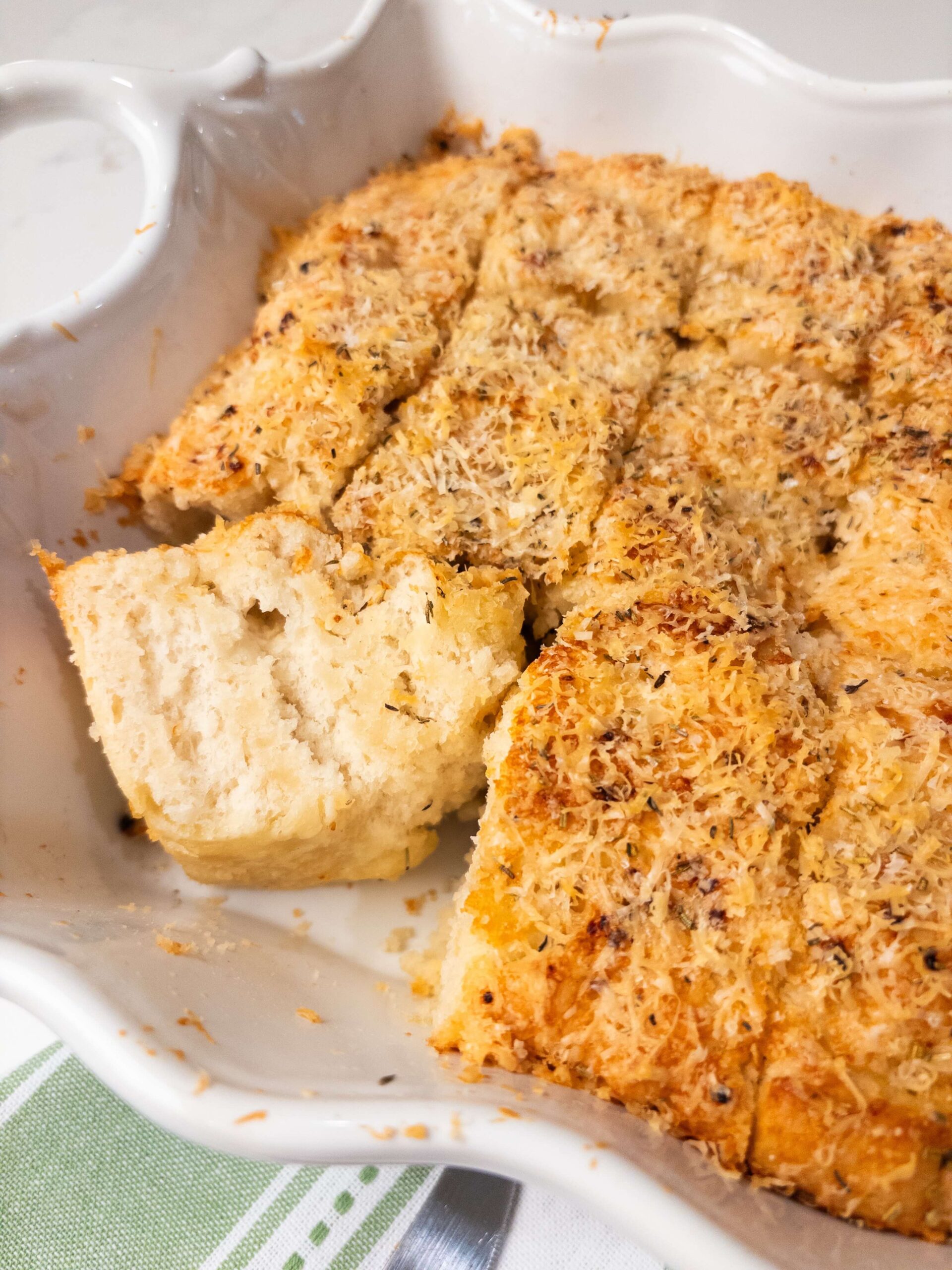 Garlic Parmesan Bread: The Perfect Homemade Bread - Simply Ashley Elaine
